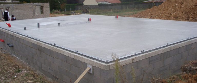 Comment construire un radier de fondation? - Beton Expert